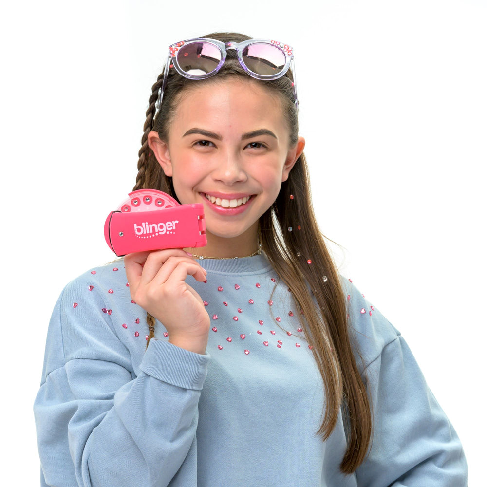 blinger® Dazzling Collection Starter Kit with blinger® Gem Stamper + 7